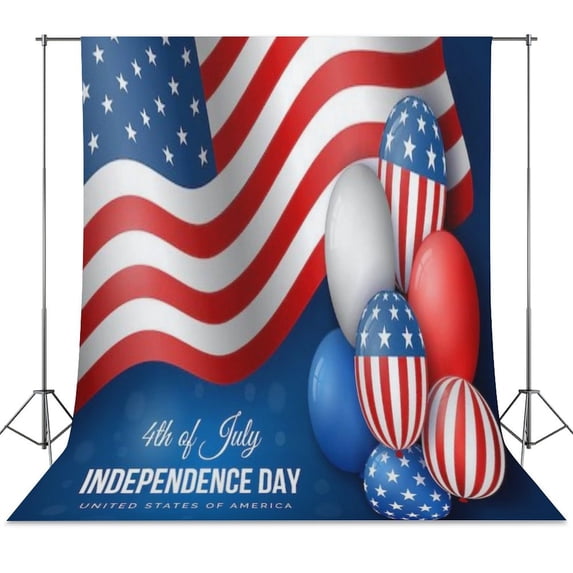 4th of July Backdrop Background for Photography Photo Booth Backdrop ...