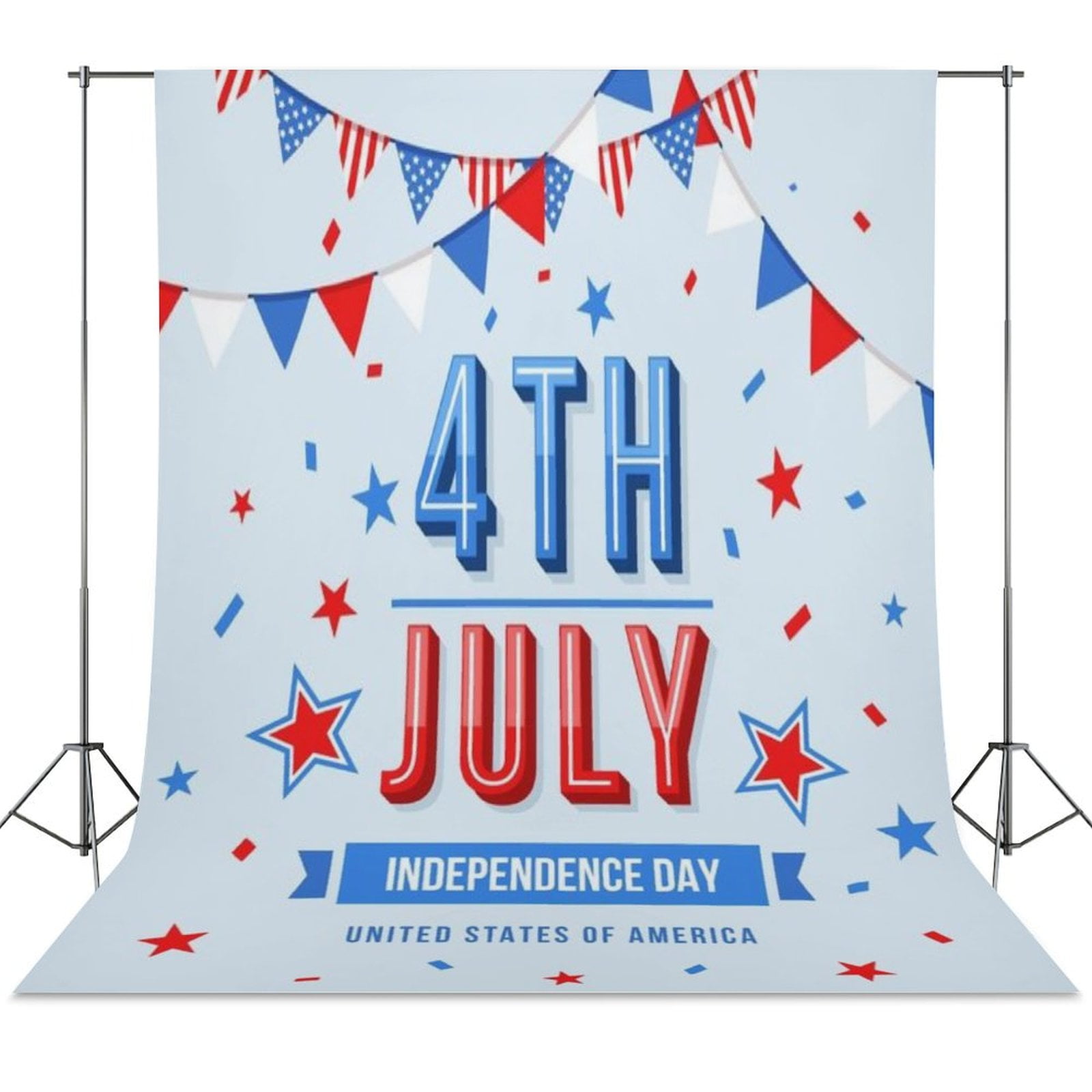 4th of July Backdrop Background for Photography Photo Booth Backdrop ...