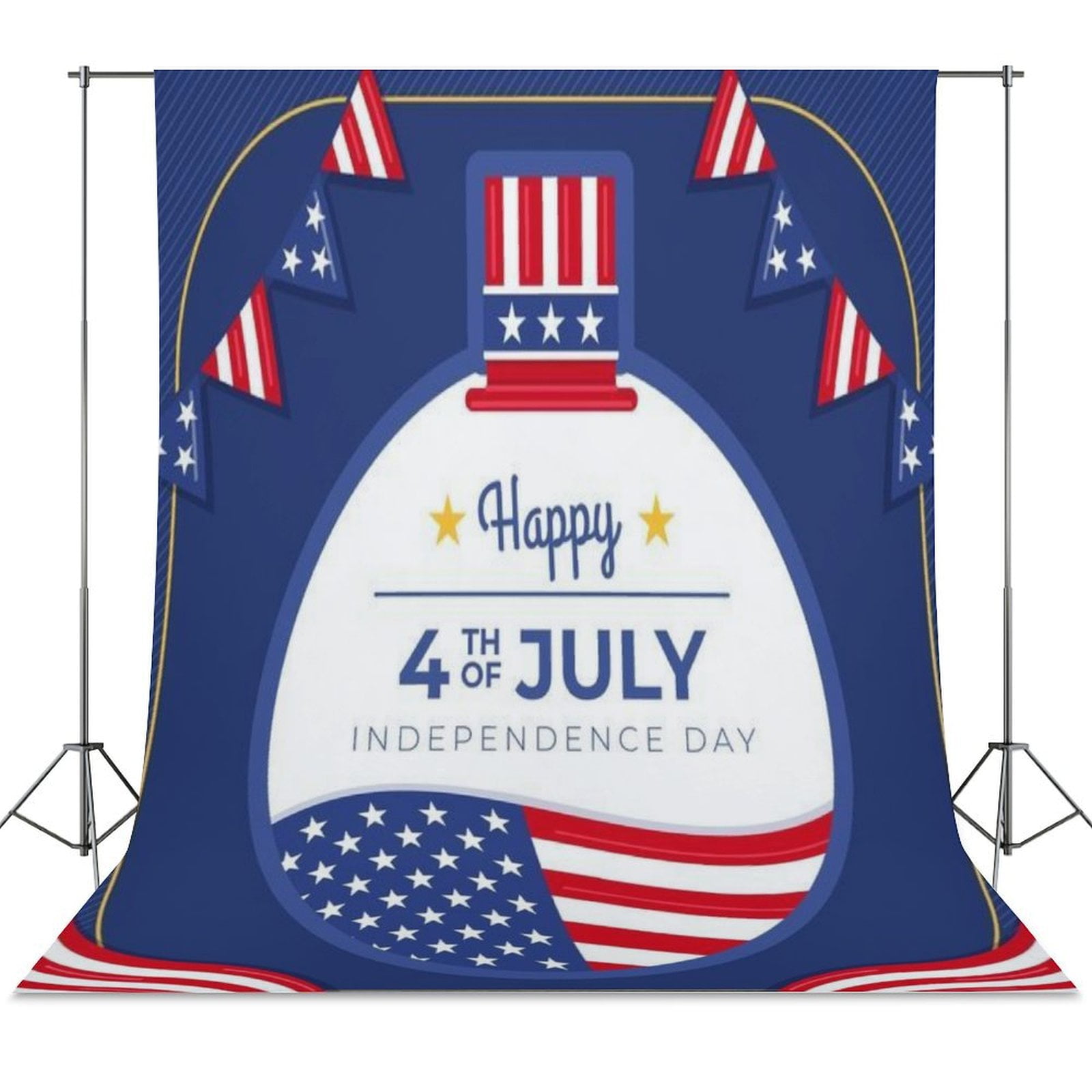 4th of July Backdrop Background for Photography Photo Booth Backdrop ...