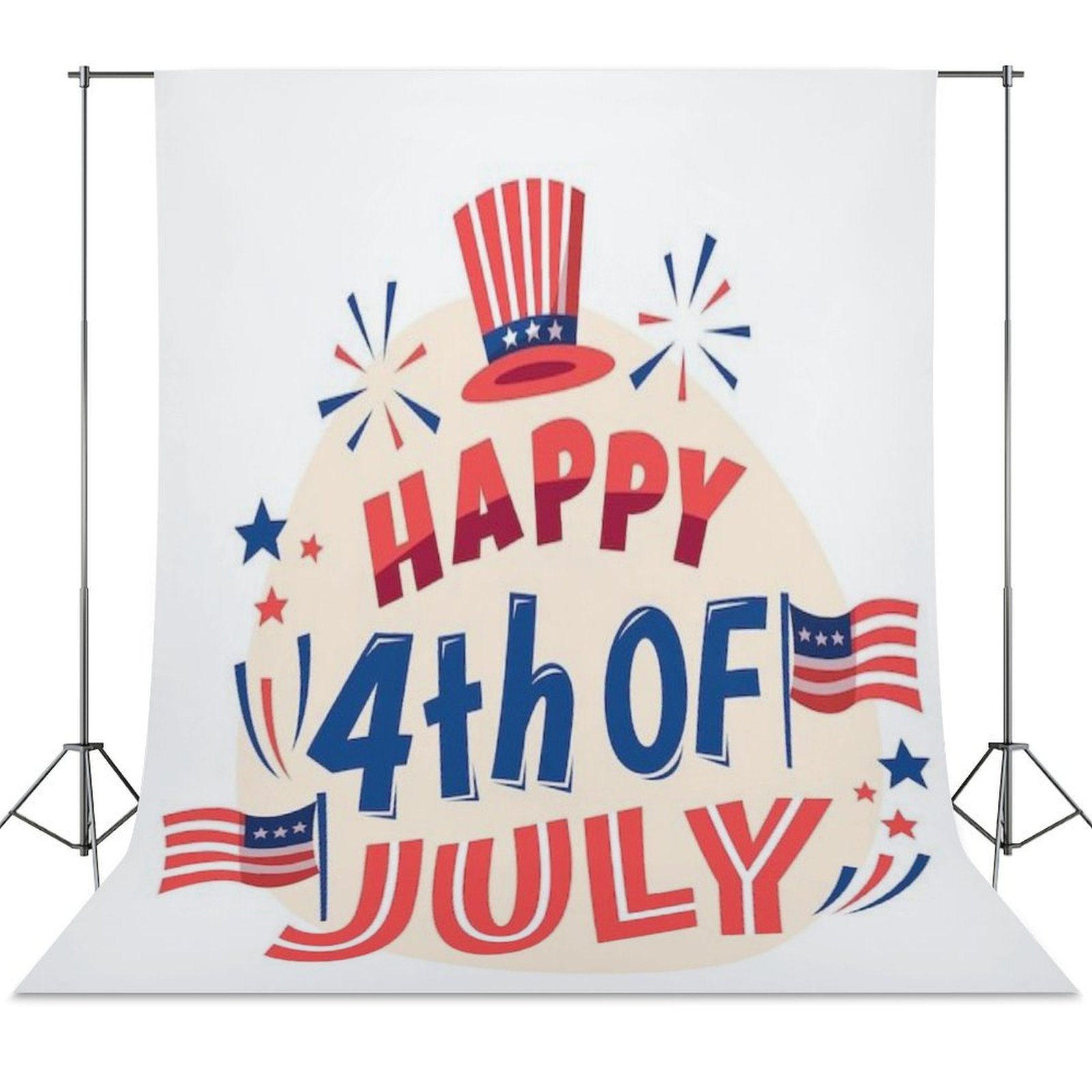 4th of July Backdrops for Photography Kids Adult Photo Booth Video ...
