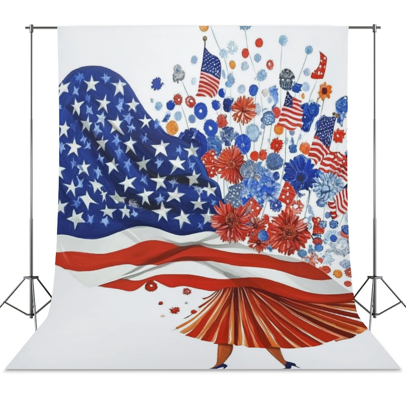 4th of July Backdrops for Photography Kids Adult Photo Booth Video ...
