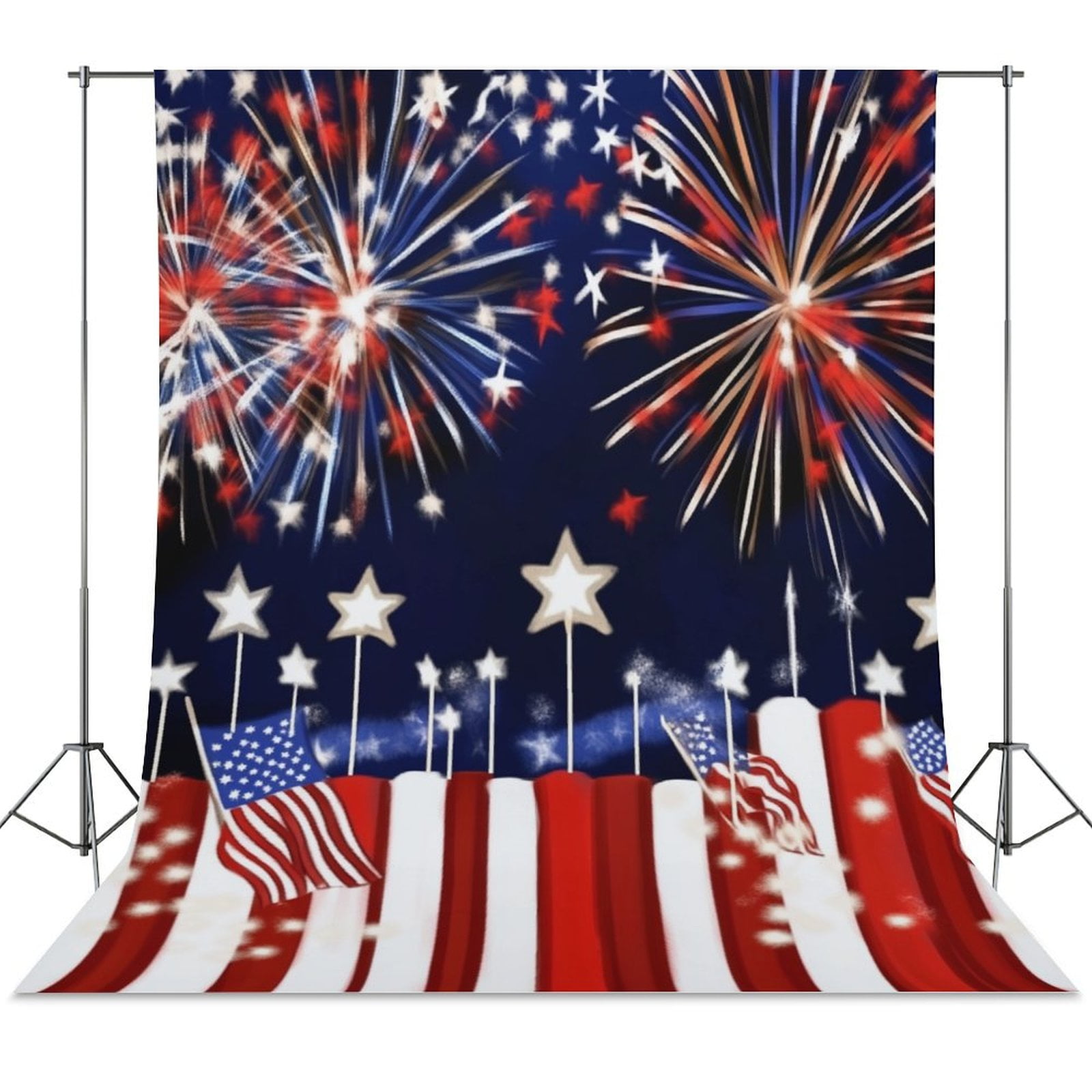 4th of July Backdrops for Photography Kids Adult Photo Booth Video ...