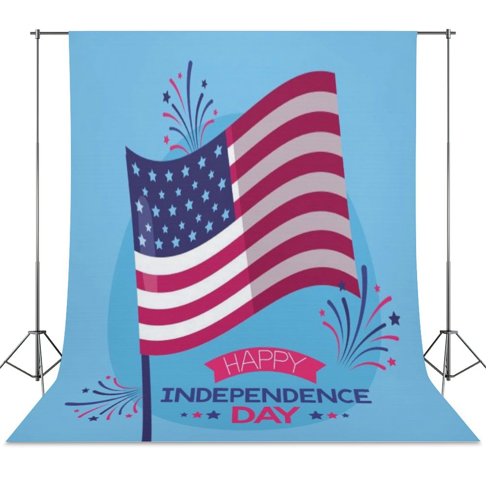 4th of July Backdrops for Photography Kids Adult Photo Booth Video ...