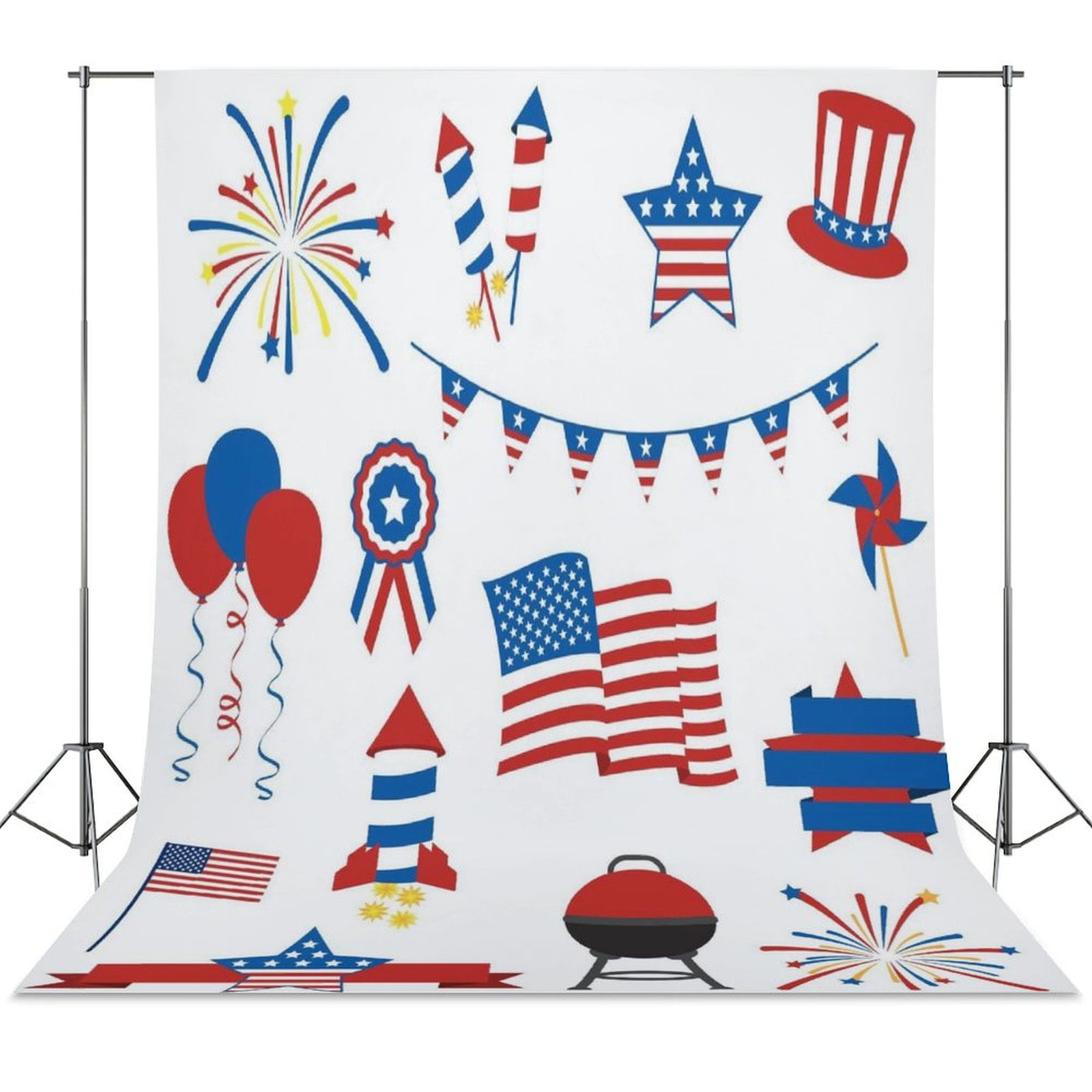 4th of July Backdrops for Photography for Party Backdrop Wedding ...