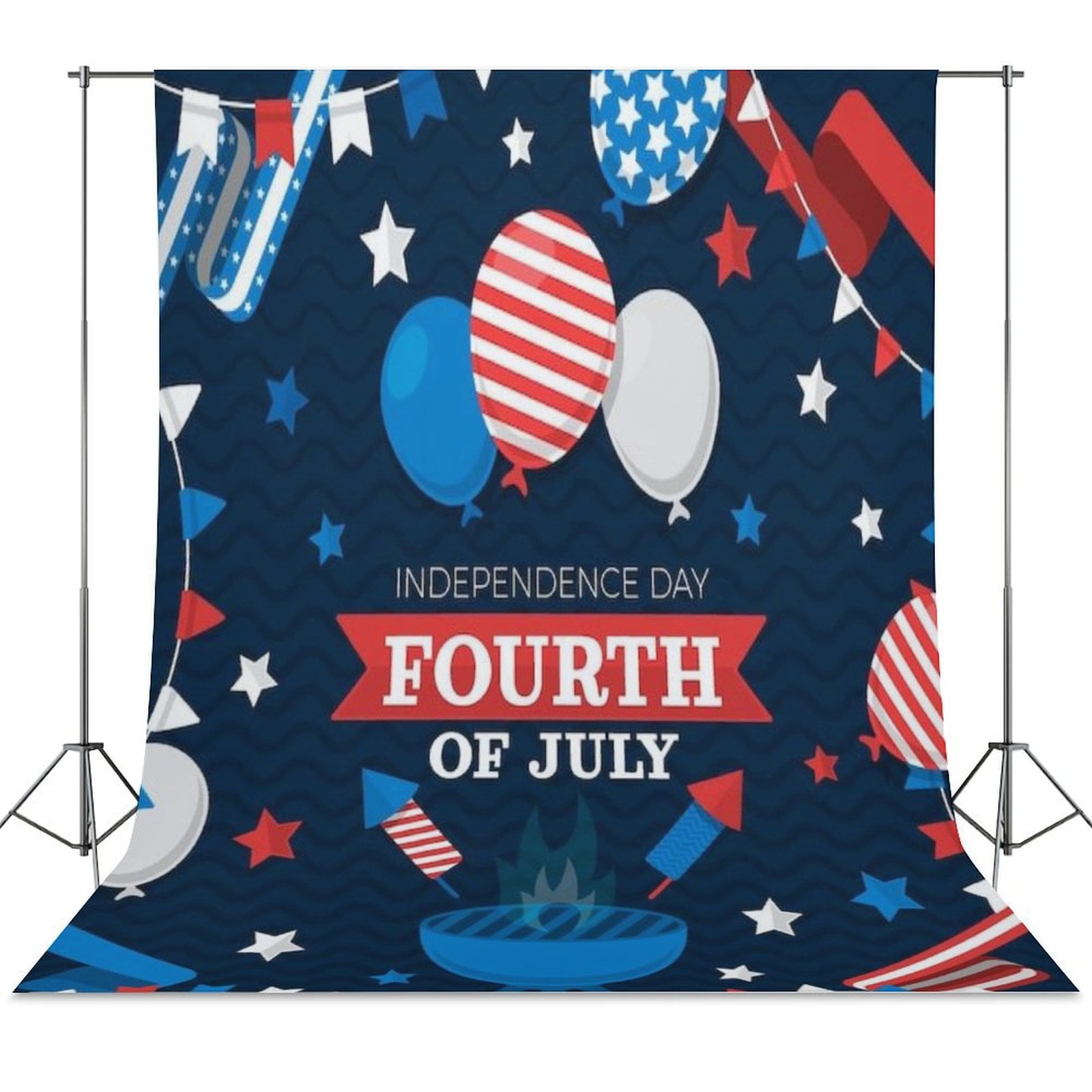 4th of July Backdrops for Photography for Party Backdrop Wedding ...