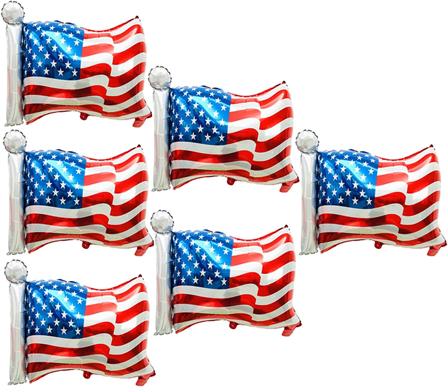 4th of July Balloons, Patriotic Party Balloon, American flag balloons ...