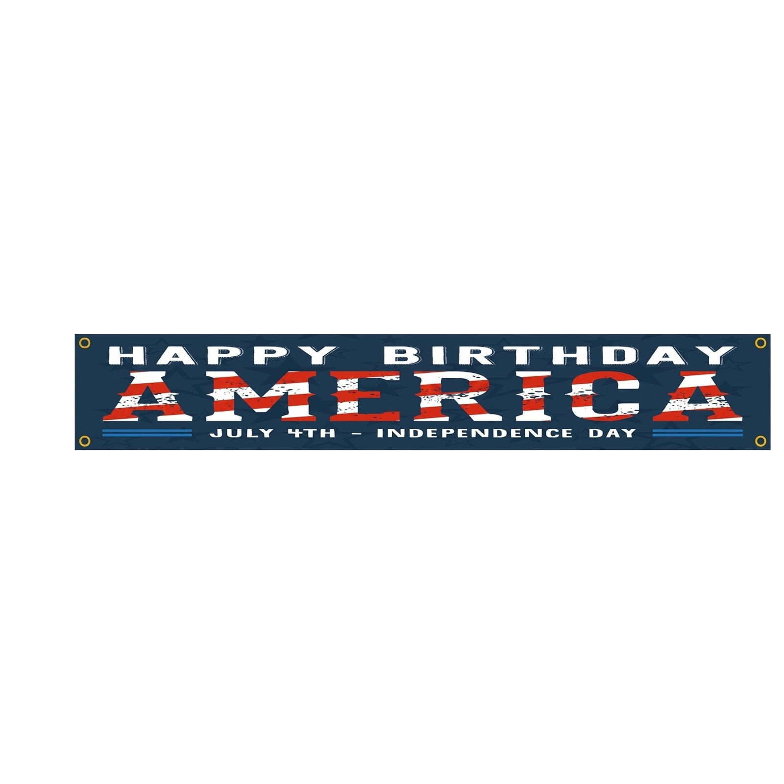 4th of July Banner 20x118in Patriotic Outdoor Yard Sign 250th ...
