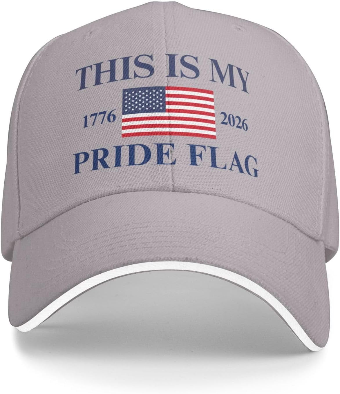 4th of July Cap This is My Pride Flag 1776 2026 Hat Baseball Cap ...