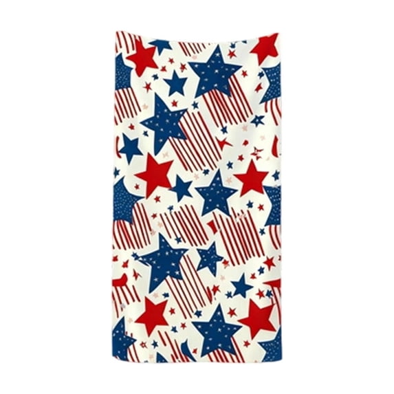 4th of July Decorations Outdoor Patriotic USA Beach Towel 160x80cm ...