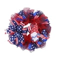 4th of July Decorations Patriotic Wreath,Red White And Blue Decorations ...