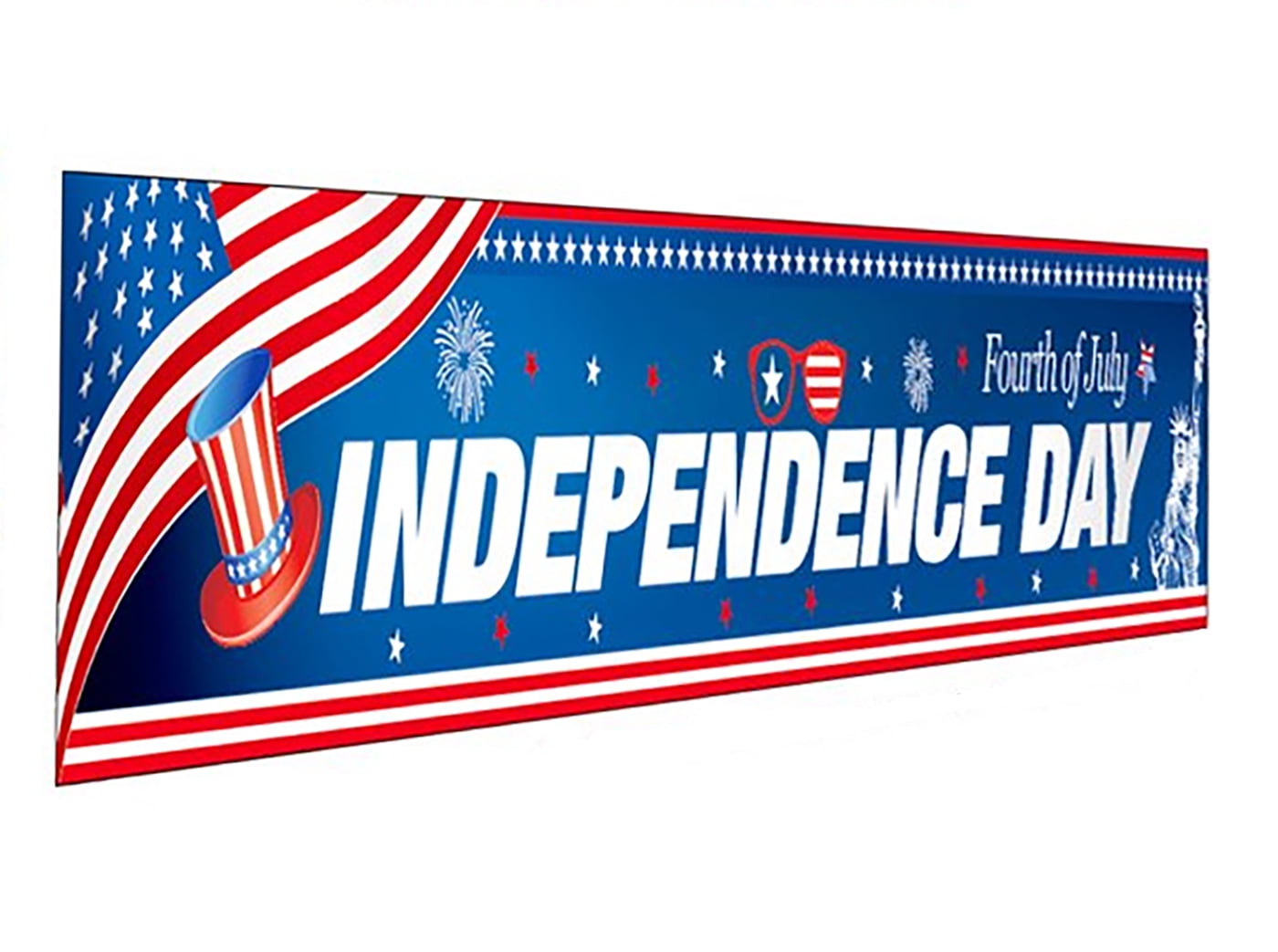 4th of July Decorations Patriotic Yard Sign Memorial Day Fourth of July ...