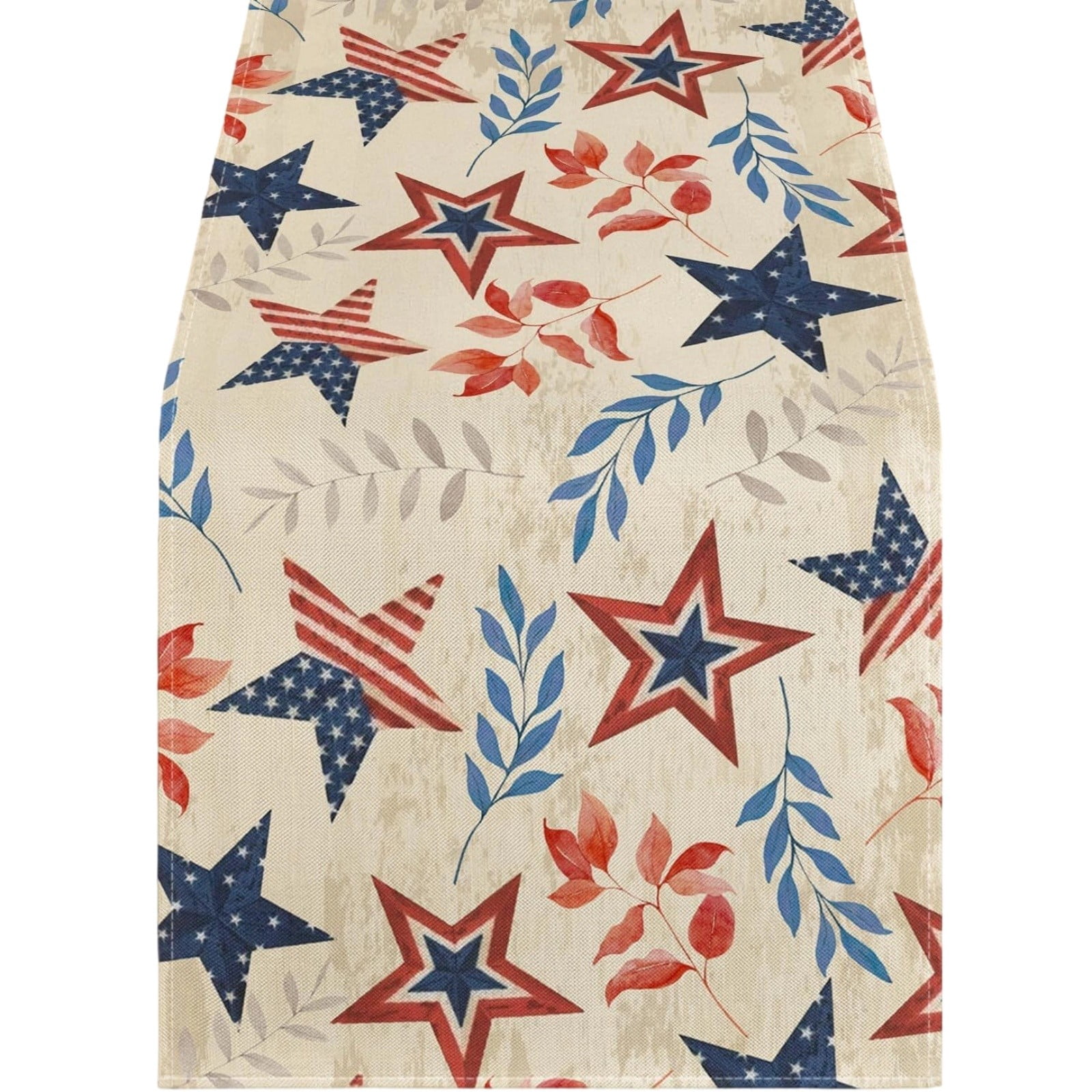 4th of July Decorative Tablecloth and Table Runner Independence Day ...
