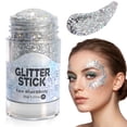 4th of July Glitter Stick, Patriotic Red White Blue Star Body Art ...