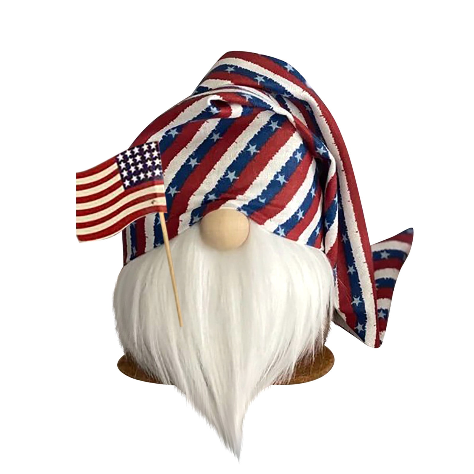 4th of July Gnome Figurine, Independence Day Patriotic Decorations, 4. ...