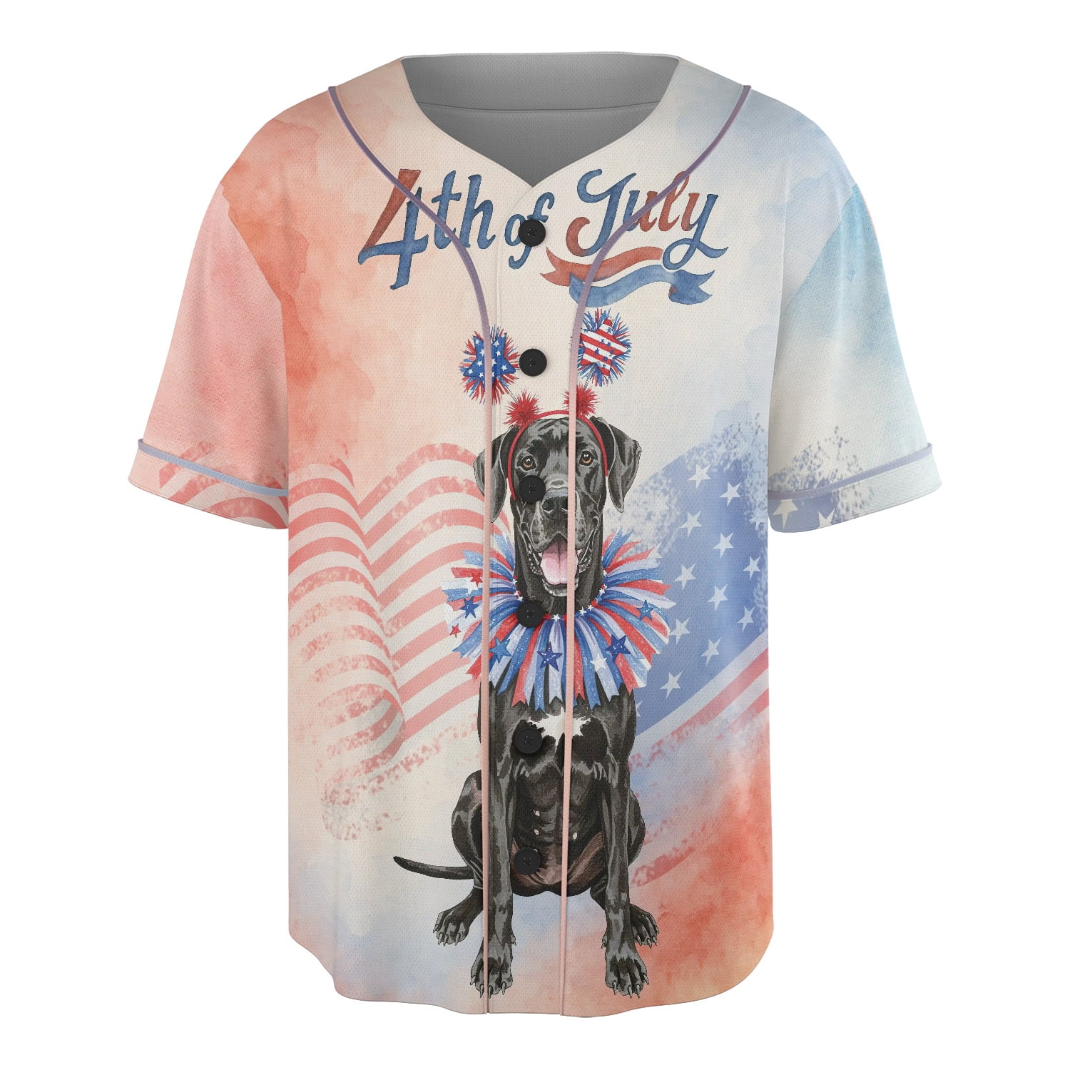 4th of July Great Dane Celebrates Independence Day All Over Print 3D ...