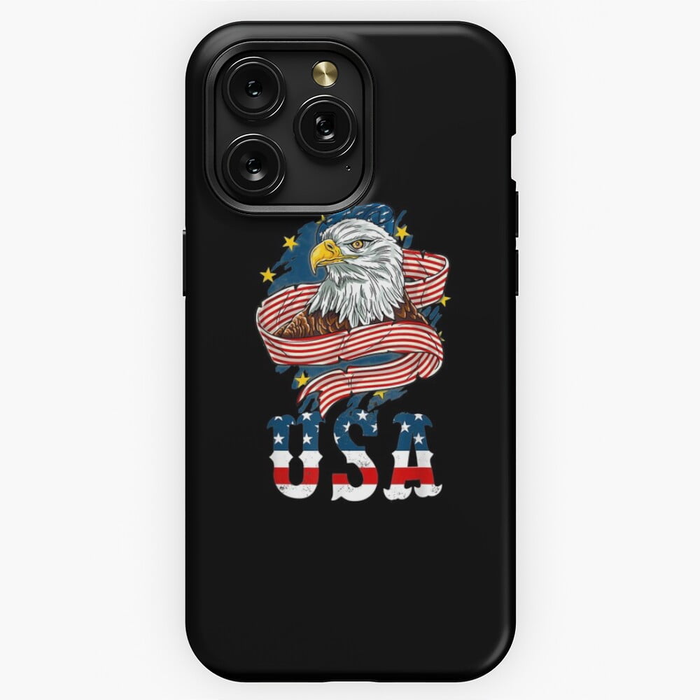 4th of July Independence Day Celebration Art iPhone Case 17 to 11 Pro ...