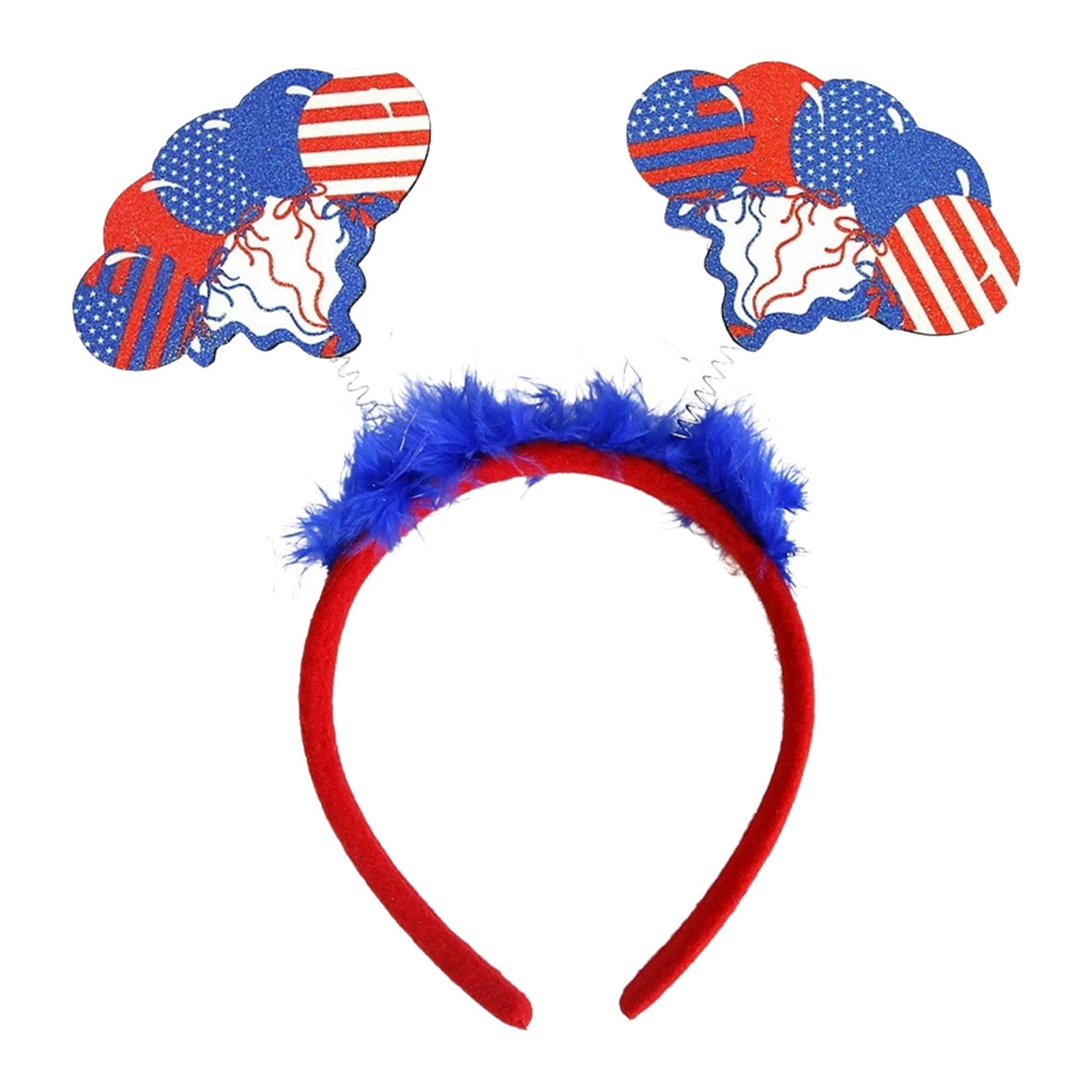 4th of July Independence Day Hair Bands Party Decorations Colour Stripe ...