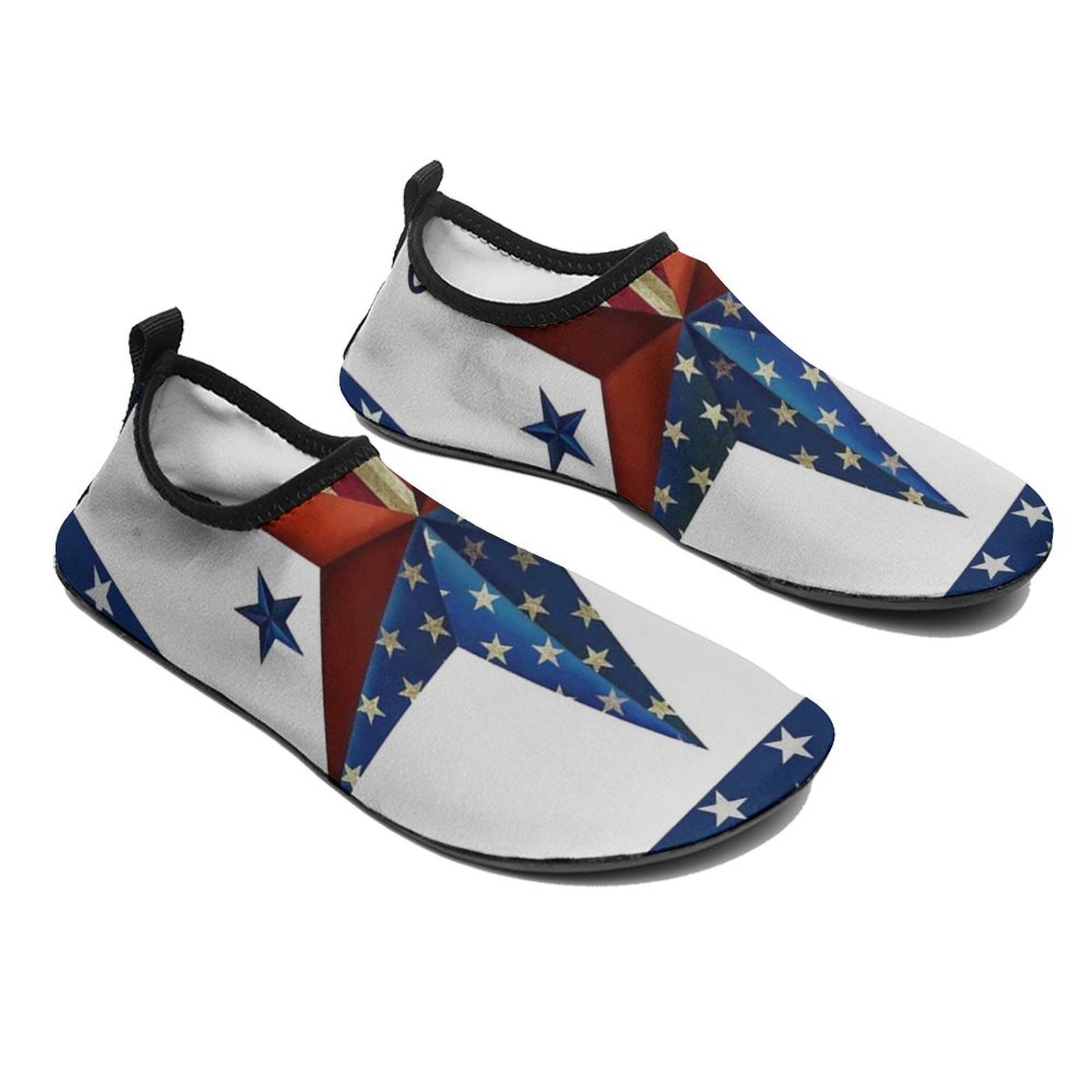 4th of July Independence Day Water Shoes Beach Slip-on Shoes for Men ...