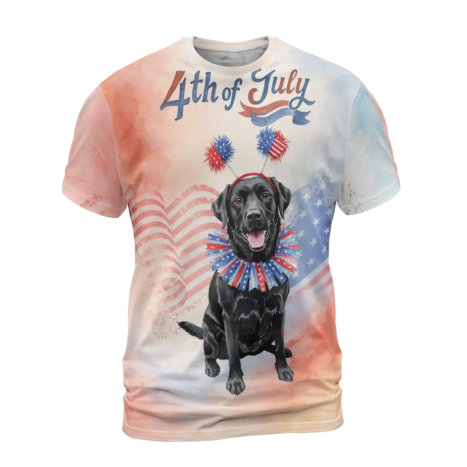 4th of July Labrador Retriever Celebrates Independence Day All Over ...