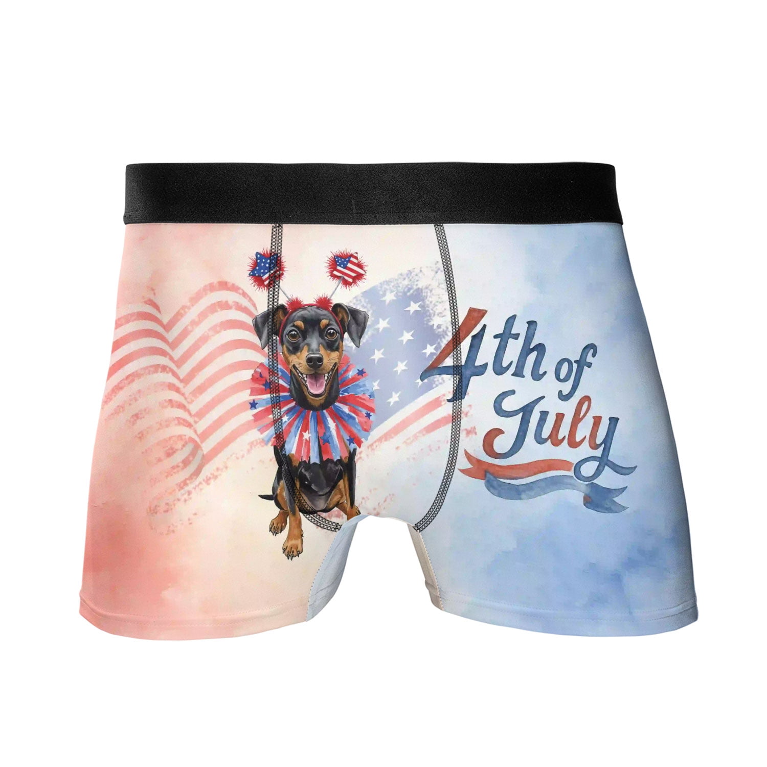 4th of July Miniature Pinscher Celebrates Independence Day All Over ...