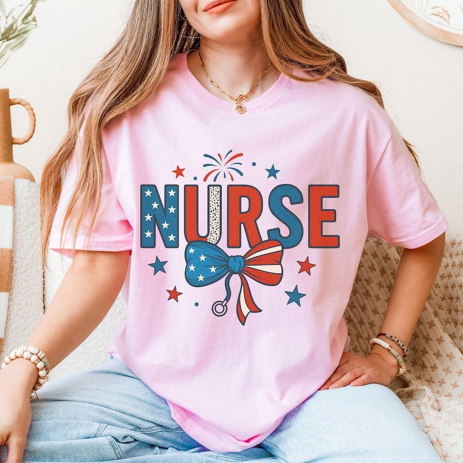 4th of July Nurse Shirt, Nurse Hero Shirt, Nursing Appreciation Gift ...