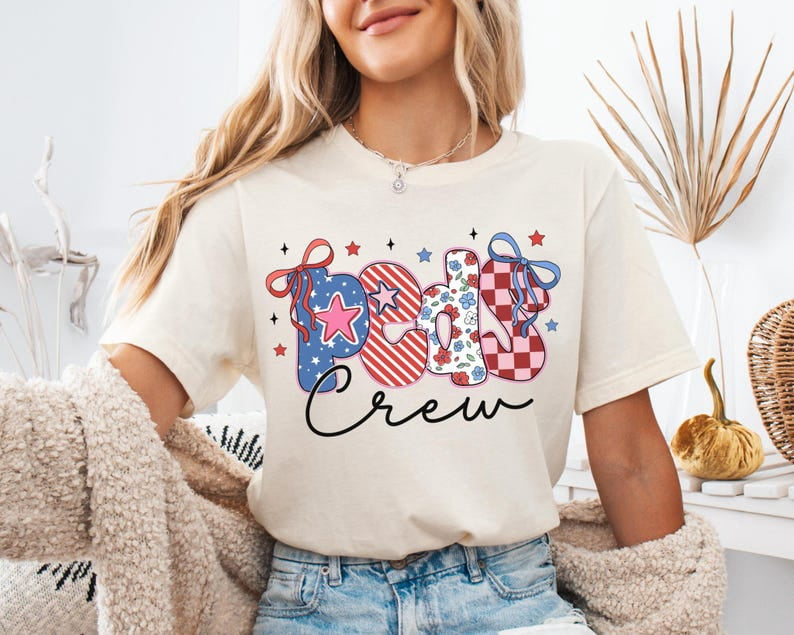 4th of July PEDS Nurse Shirt, Patriotic Pediatric Nurse Tee, Peds Crew ...