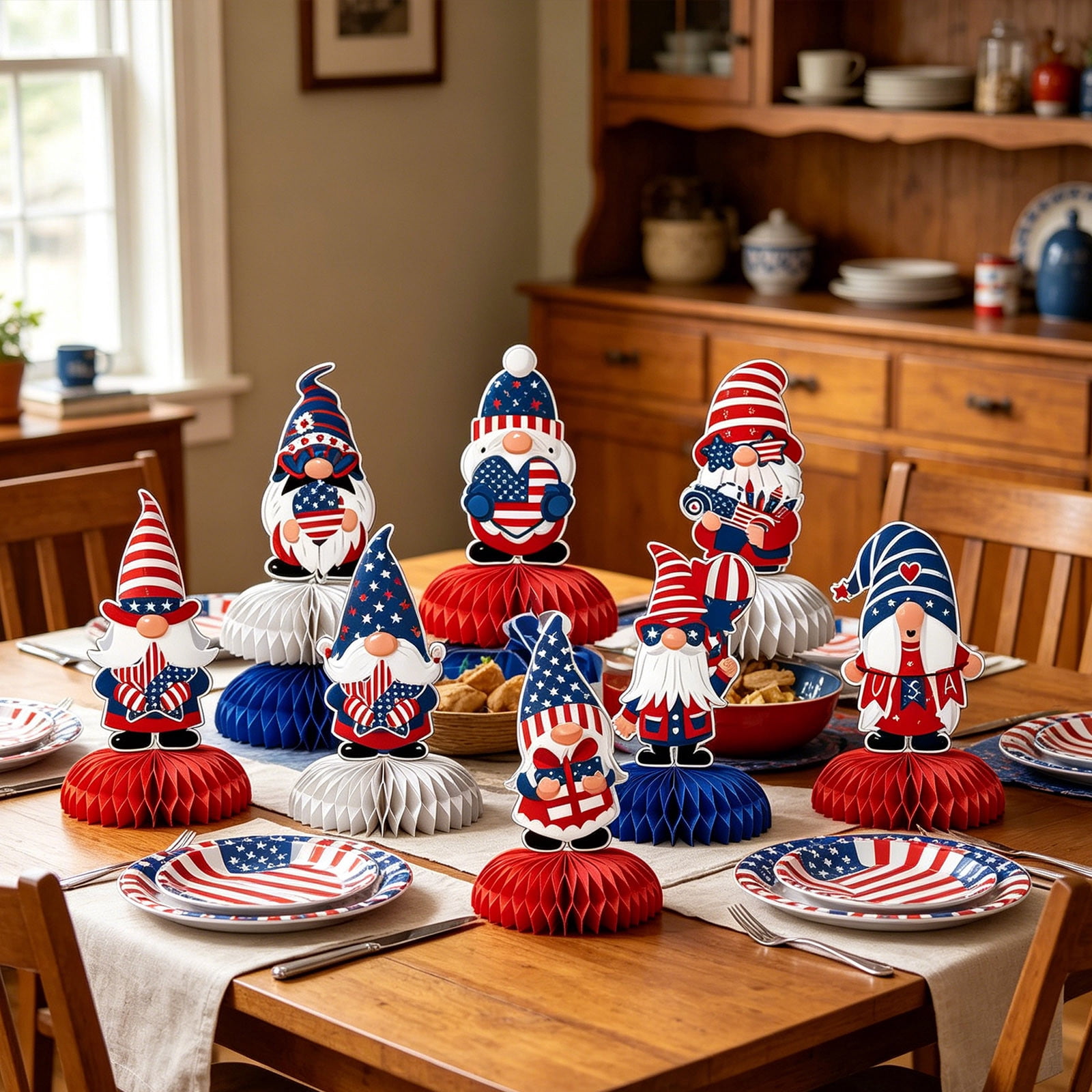 4th of July Party Kits, Independence Day Goblin Table Centrepiece Party ...