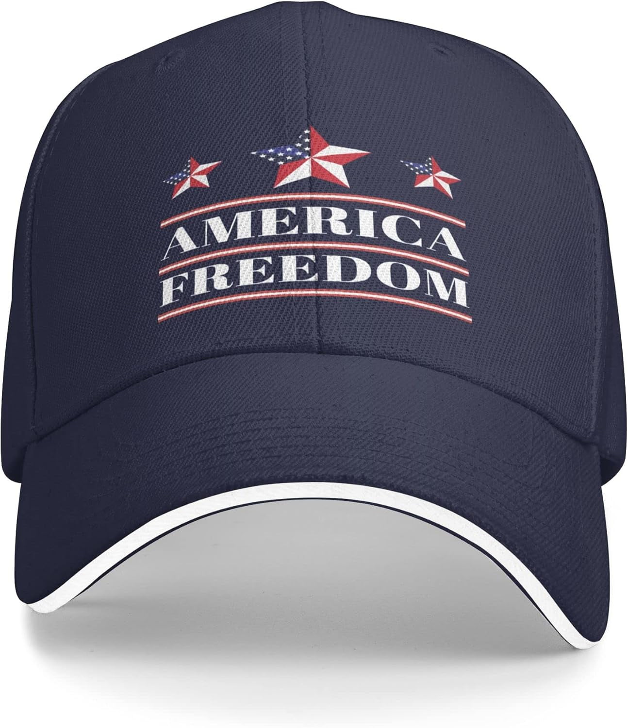 4th of July Patriotic American Freedom America Freedom Hat God Bless ...