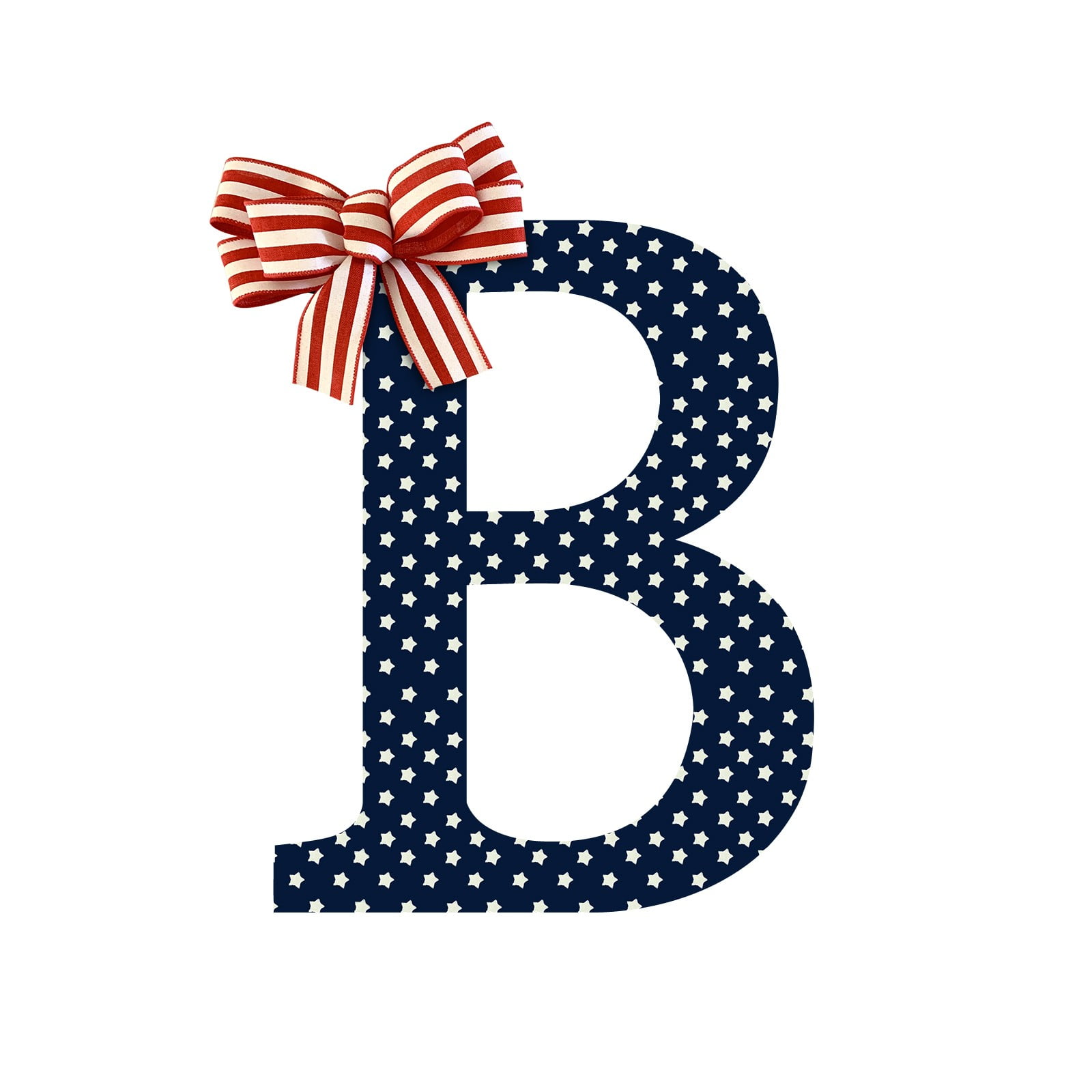 4th of July Patriotic Wooden Letter House Sign - Independence Day 26 ...