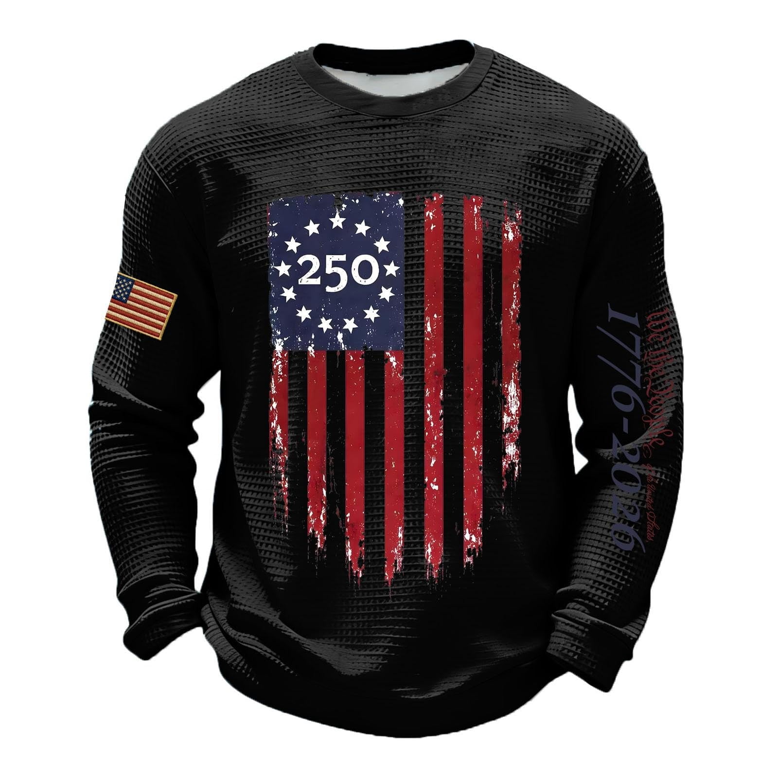 4th of July Polo Shirts for Men Patriotic Graphic T Shirt Independence ...