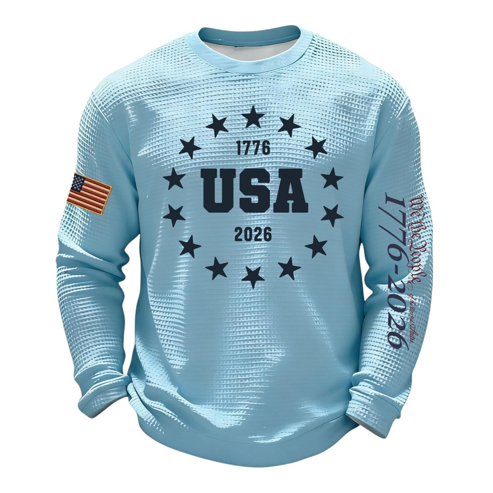 4th of July Polo Shirts for Men Patriotic Graphic T Shirt Independence ...