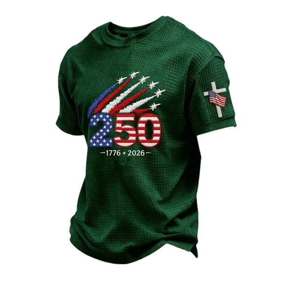 4th of July Polo Shirts for Men Patriotic Knit T Shirt Graphic ...