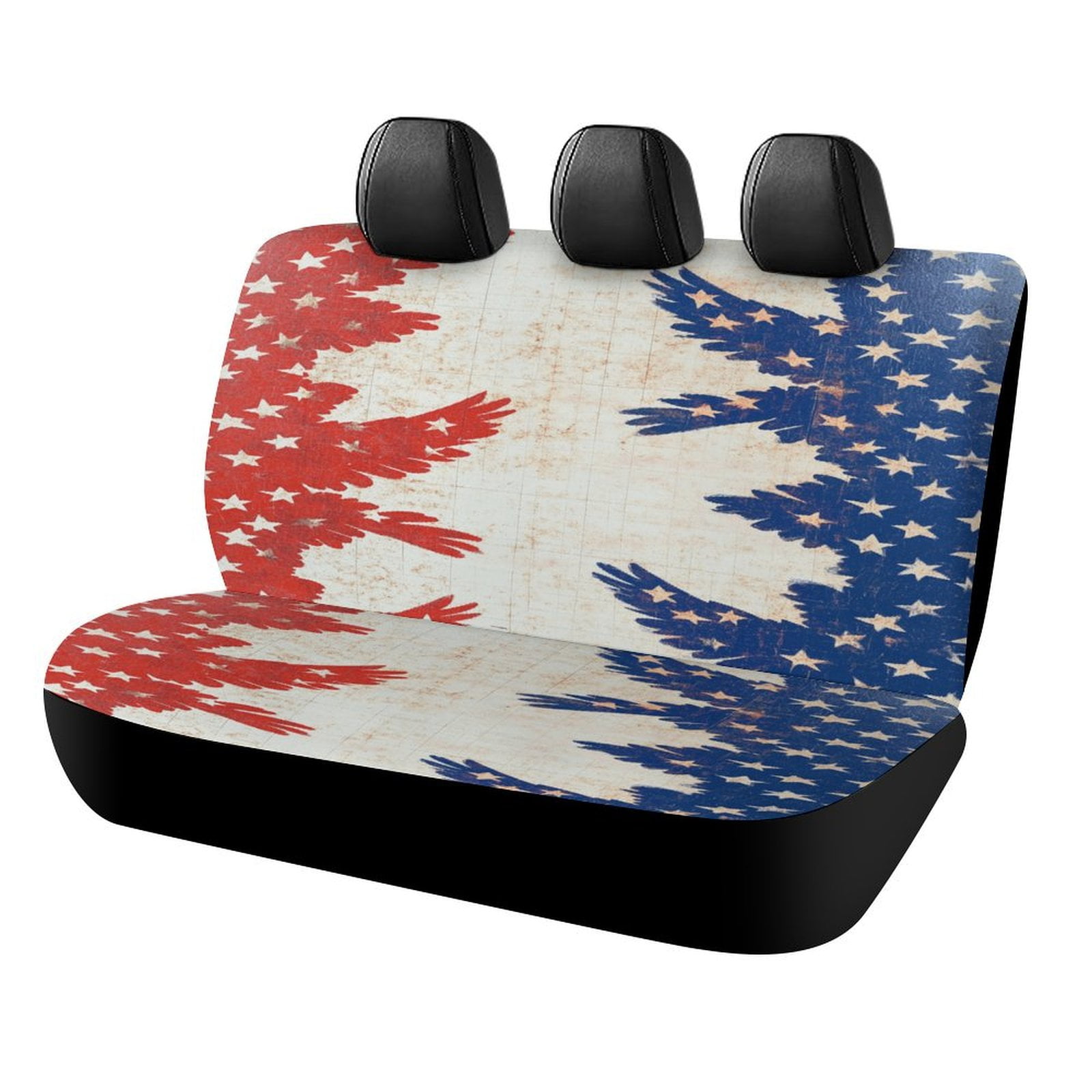4th of July Rear Seat Covers, Car Backseat Protector, Universal Back ...