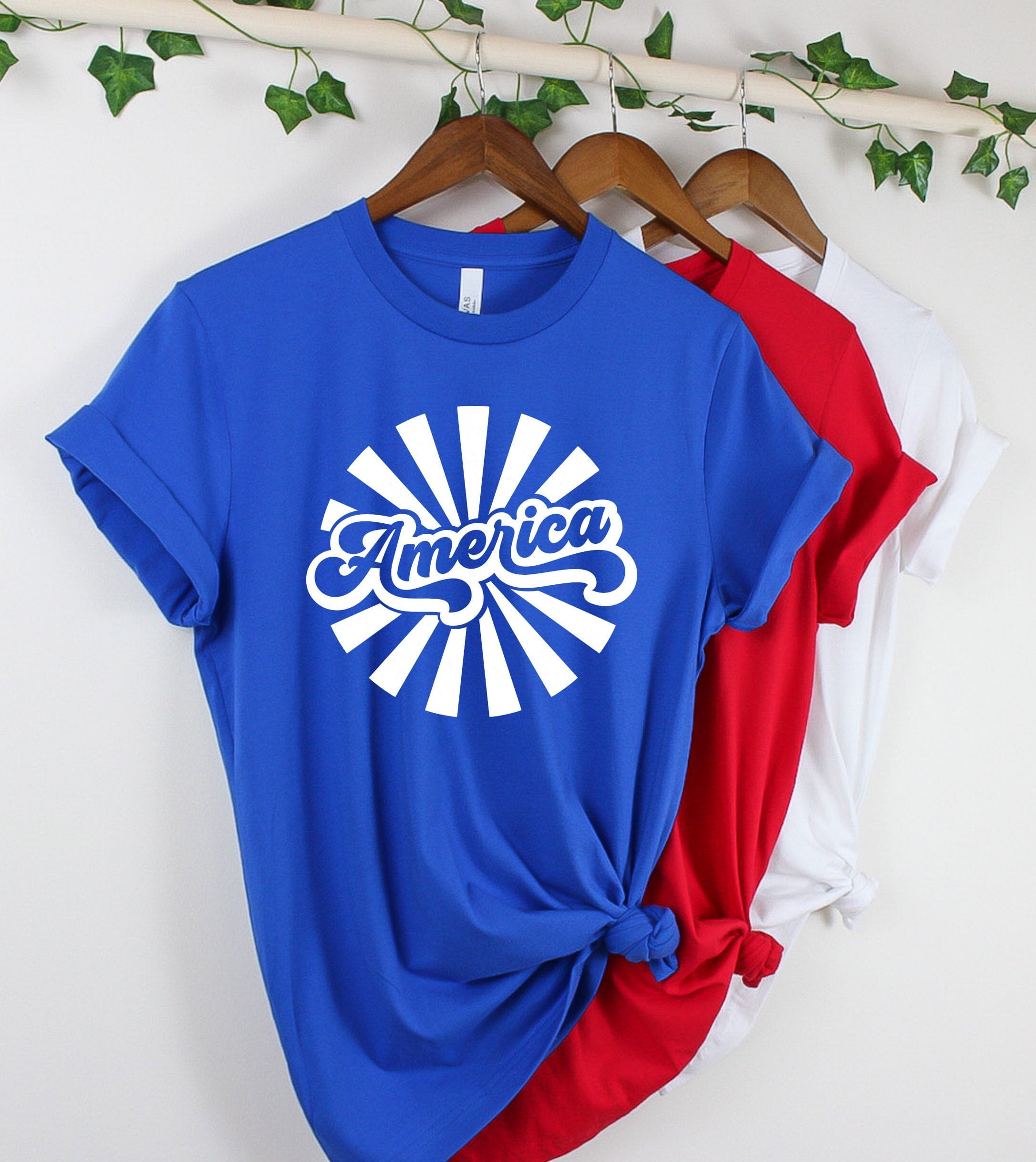 4th of July Retro America Shirt Freedom Shirt Fourth Of July Shirt ...