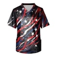4th of July Scrub Top for Men - 1776-2026 250th Anniversary USA Stretch ...
