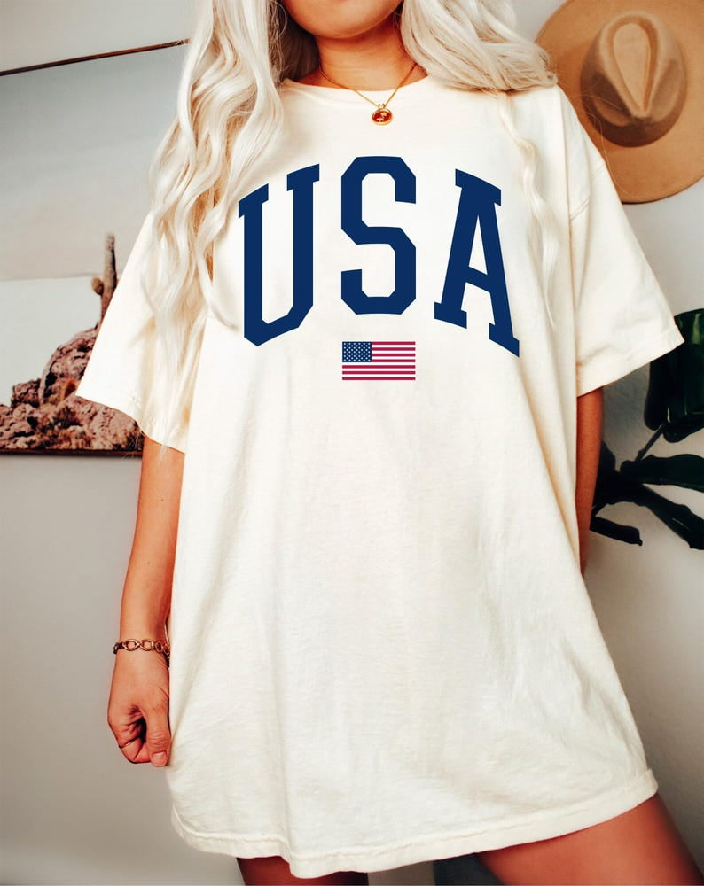 4th of July Shirt, Stars Stripes USA Flag Shirts, Patriotic Gifts Idea ...