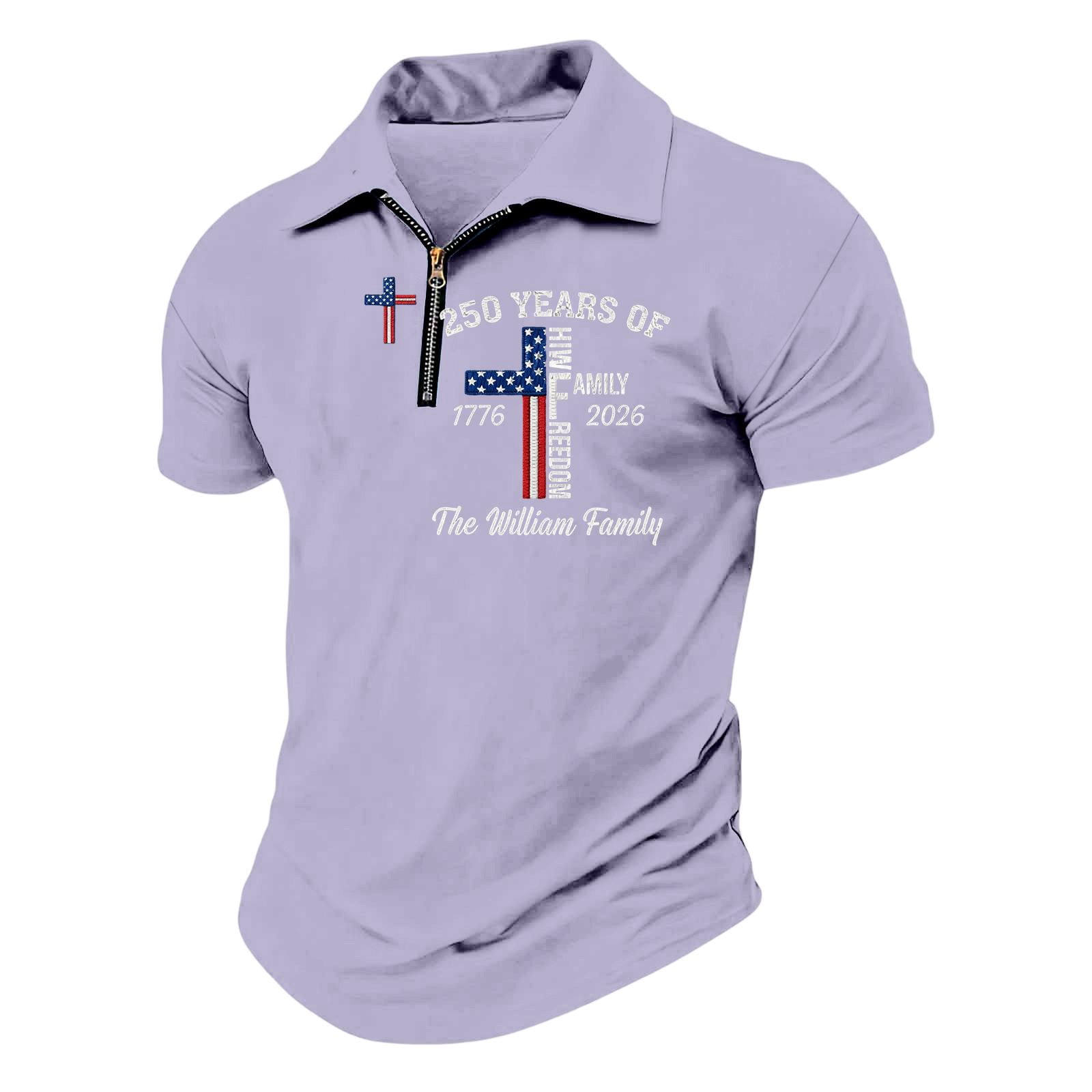 4th of July Shirts Men Usa Flag Short Sleeve Henley Neck Tees ...