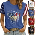 4th of July Shirts Women 250th Anniversary Shirt Elegant Anniversary ...