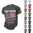 4th of July Shirts for Men Short Sleeve T Shirt Tee Couples Matching ...