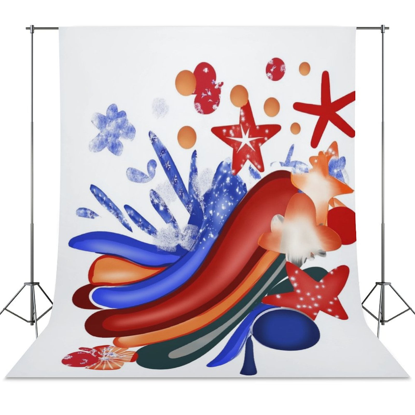 4th of July Spring Backdrop Backdrops for Photography Photo Background ...