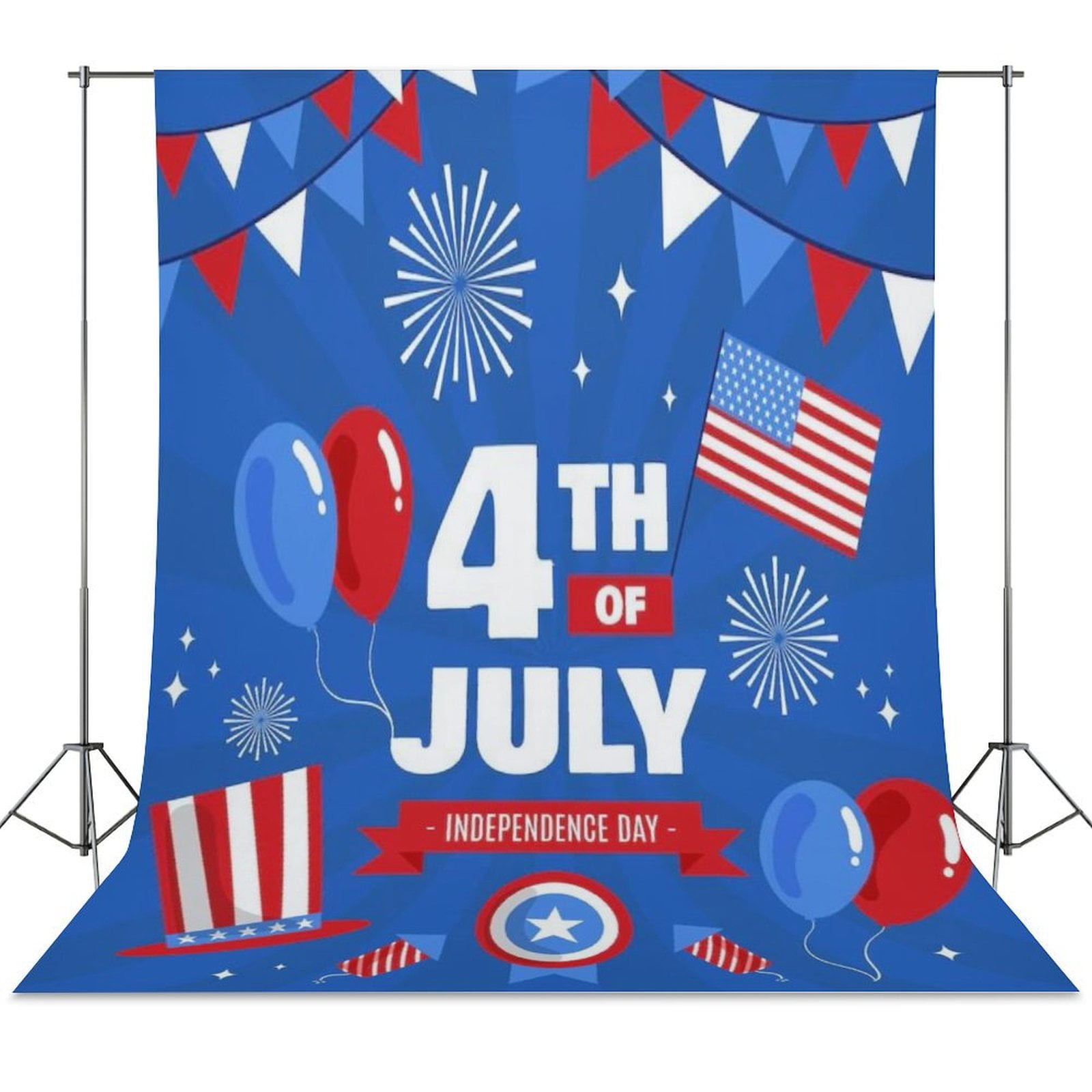 4th of July Spring Backdrop Backdrops for Photography Photo Background ...