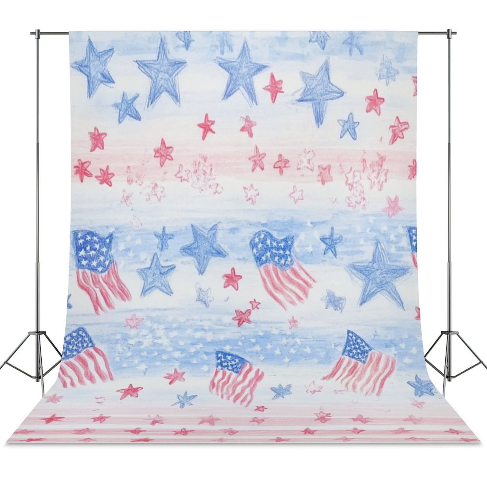 4th of July Spring Backdrop Backdrops for Photography Photo Background ...