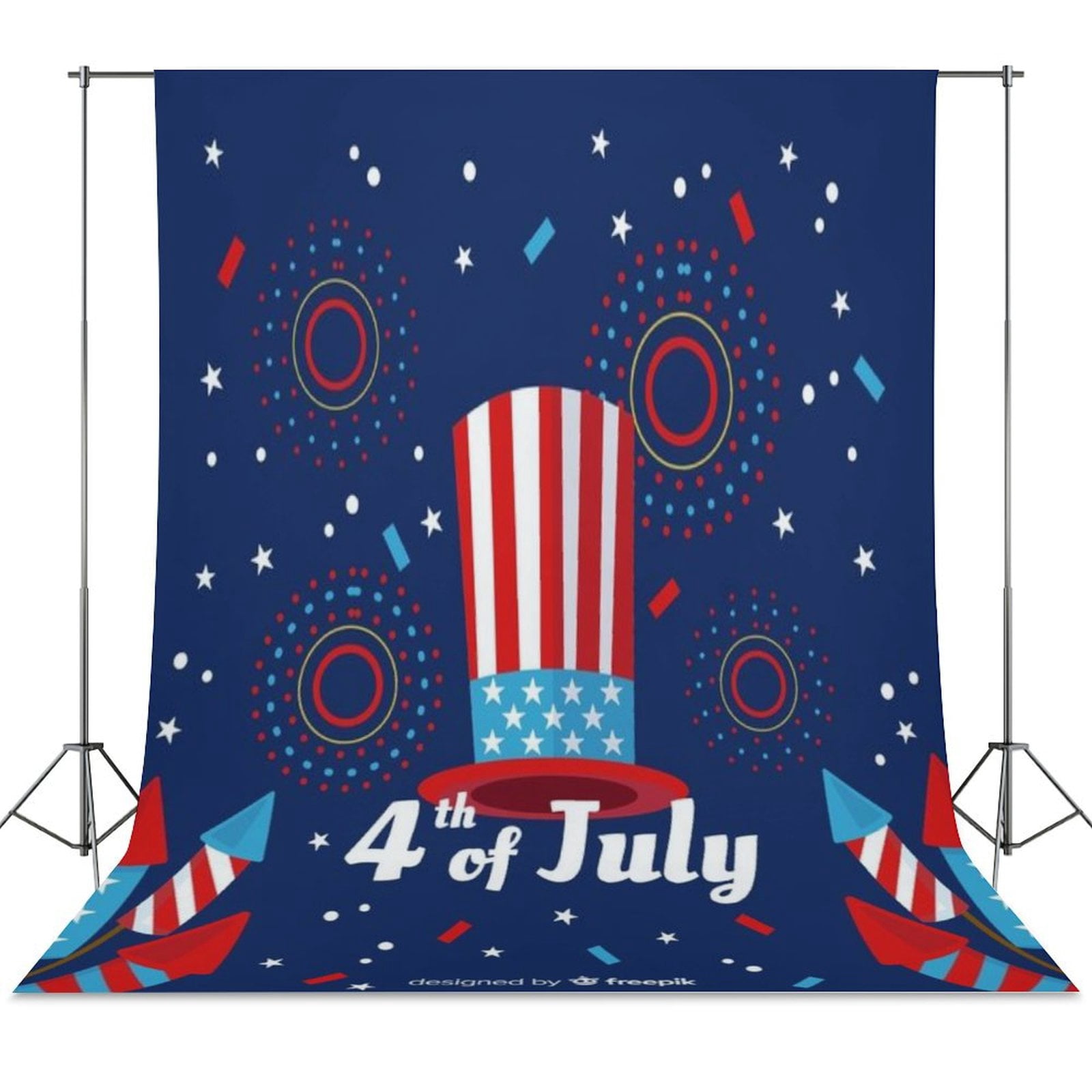 4th of July Spring Backdrop Backdrops for Photography Photo Background ...