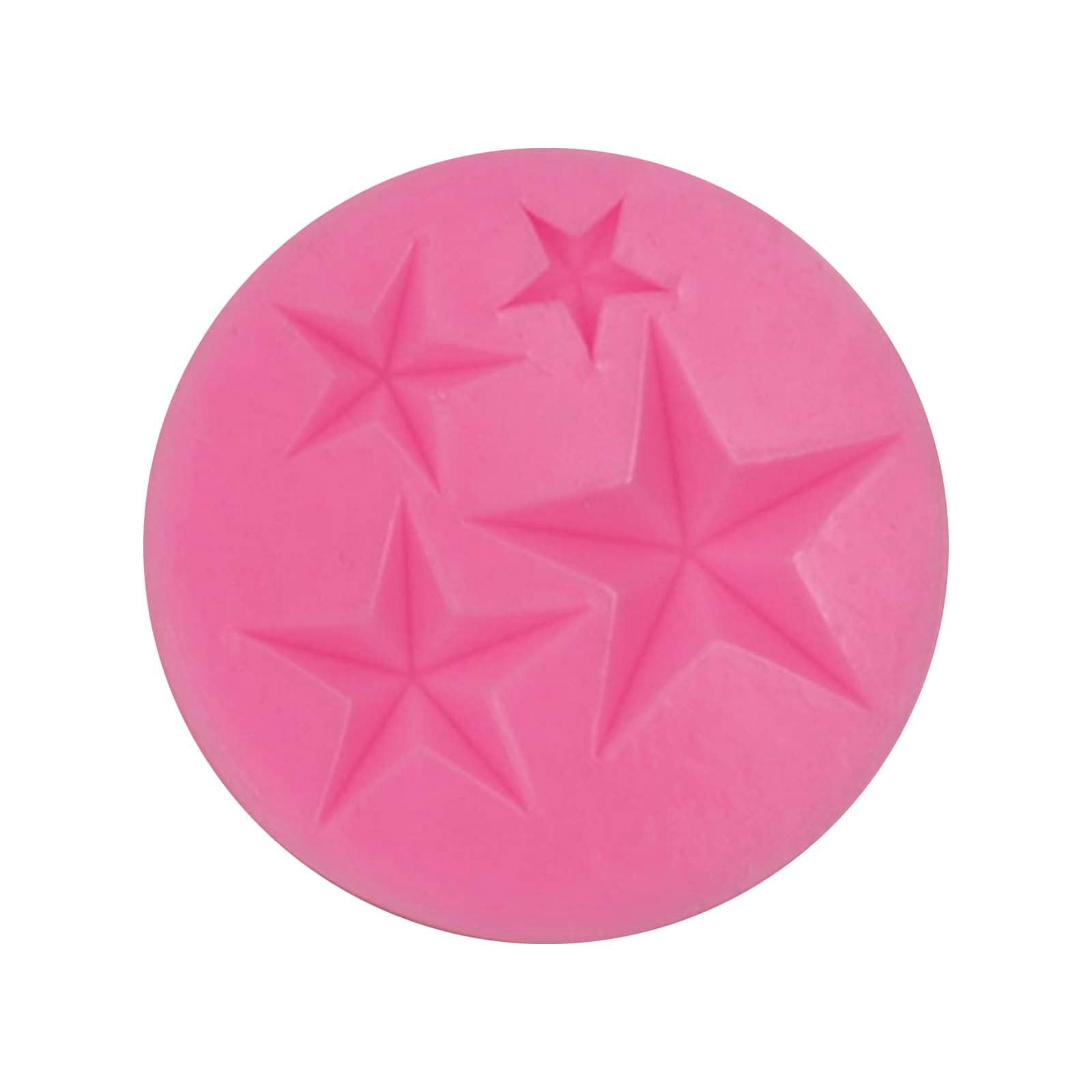 Star Silicone Mold for Cake Decorating - 3D Five-Pointed Fondant Mold ...