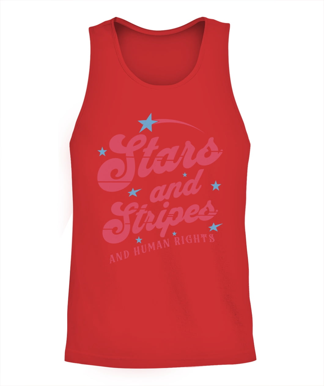 4th of July Stars Stripes & Human Rights Women's Rights Tank Top ...