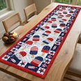 4th of July Table Runner, Patriotic Ice Cream Decor, Americana Dining ...