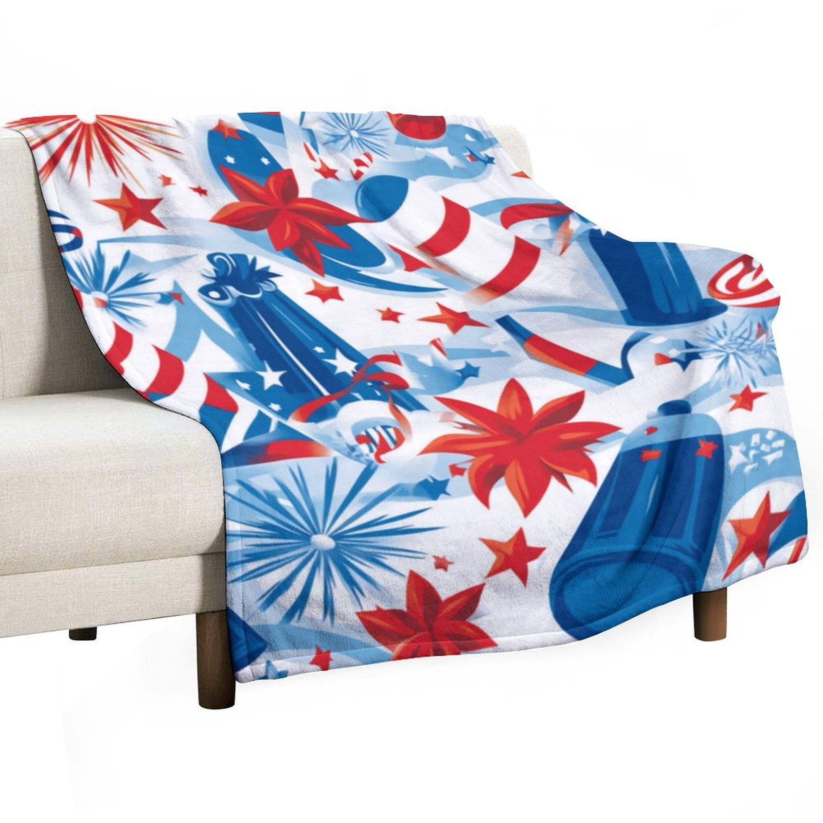 4th of July Throw Blanket for Women, Men & Kids - Super Soft Plush ...