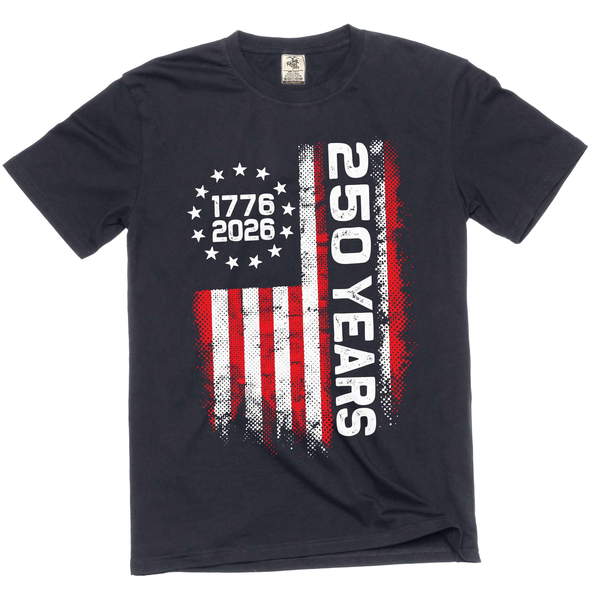 4th of July US 250 Years Birthday T-shirt Independence day 1776-2026 ...