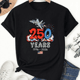 4th of july Cartoon Jet Confetti Unisex T-Shirt Suitable for Men and ...
