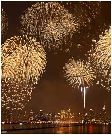 4th ofJuly Fireworks Backdrop Life Size Cardboard Cutout Standup ...